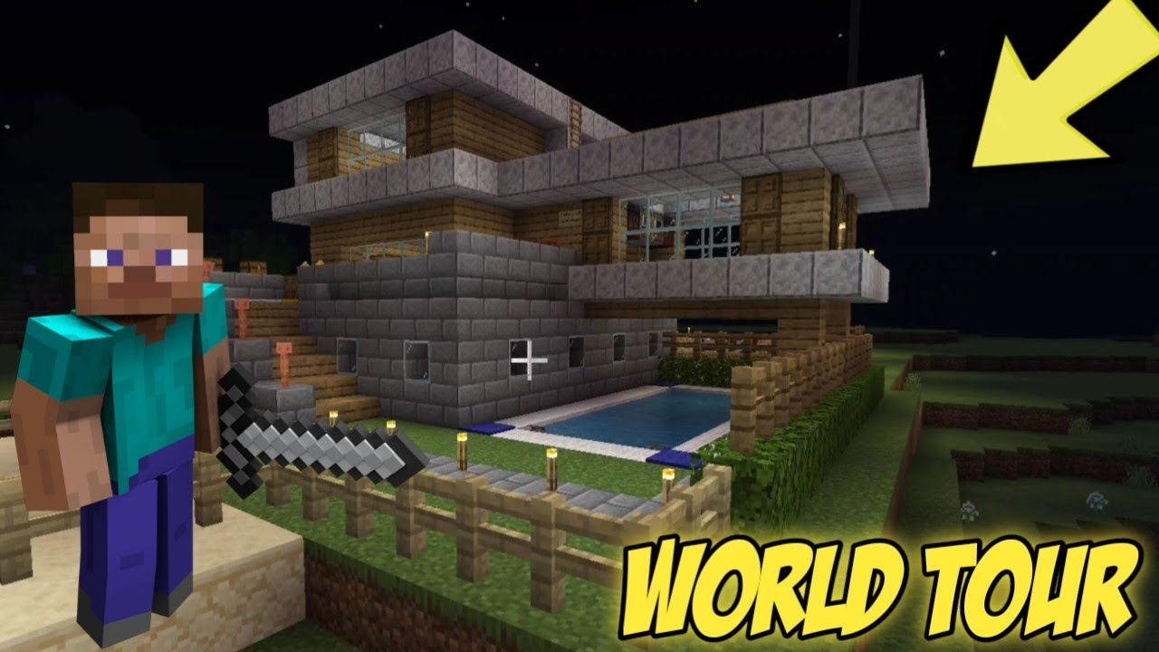 My Minecraft World Tour Youtube