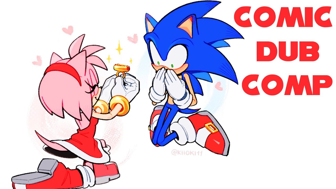 The Proposal Sonamy Sonic X Amy Comic Dub Compilation Youtube