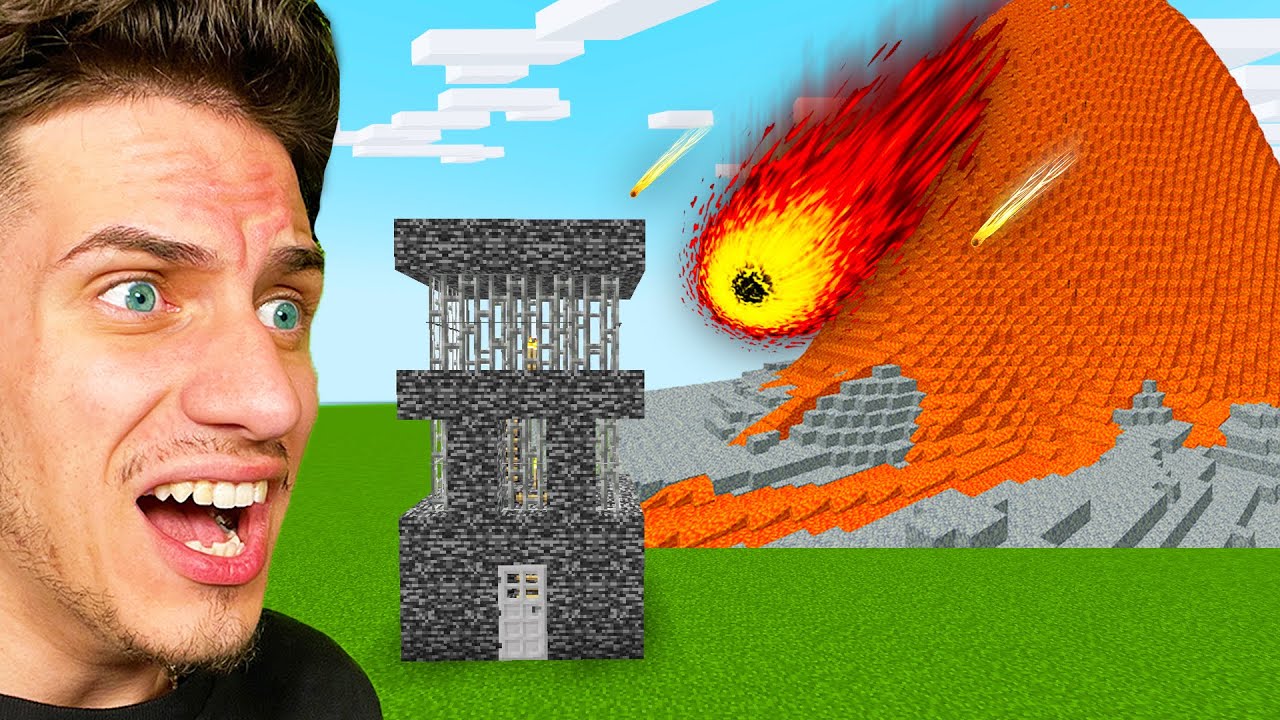Testing Natural Disaster Minecraft Hacks Youtube