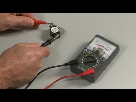 Dryer Not Drying Cycling Thermostat Testing Troubleshooting Repair