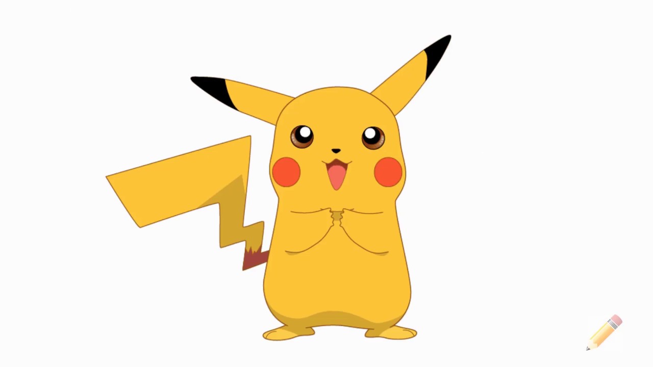 How To Draw Pikachu Youtube