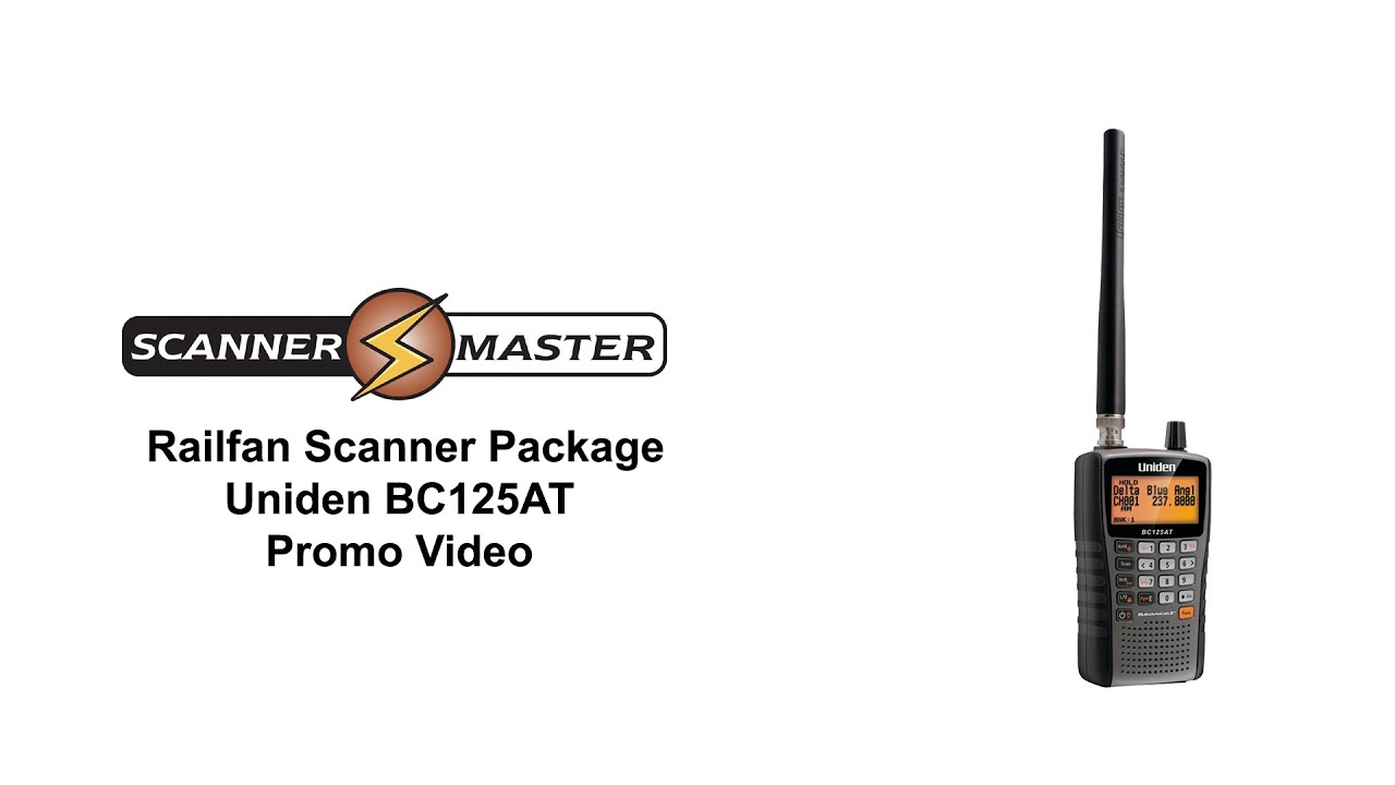 Scanner Master Railfan Scanner Package Youtube