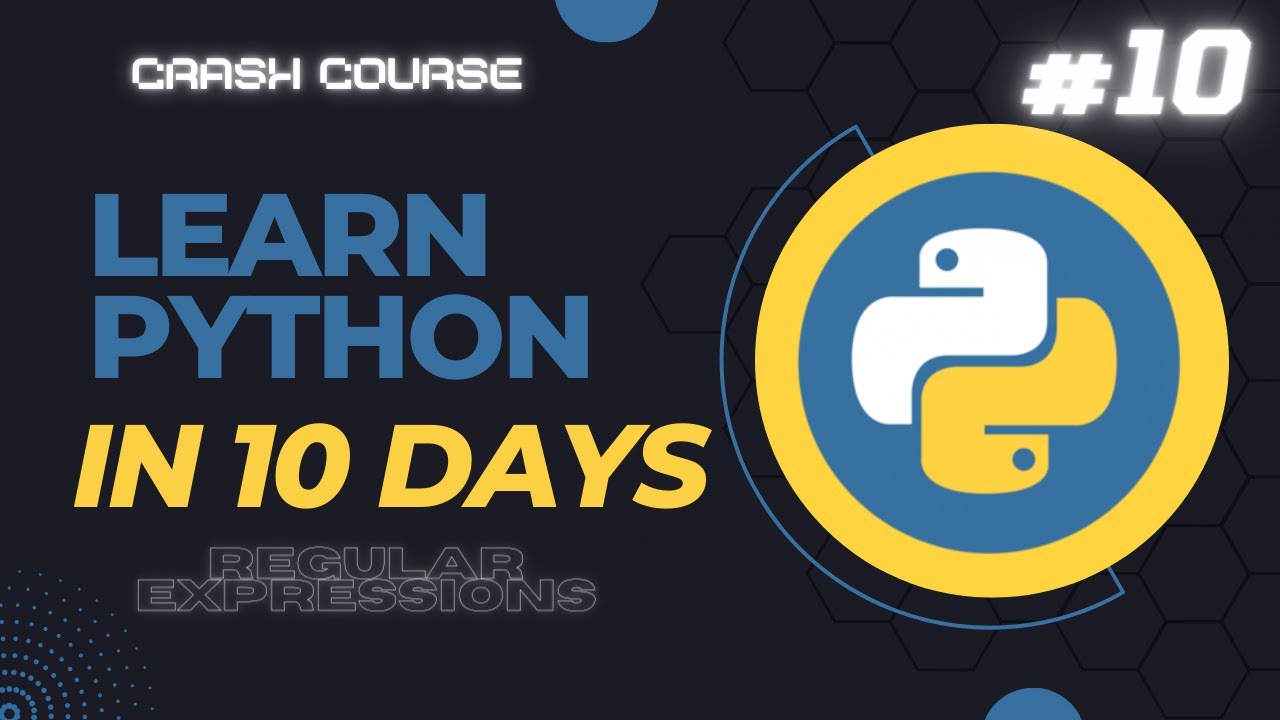 Day 10 Regular Expressions Youtube