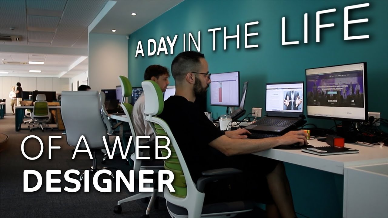 A Day In The Life Of A Web Designer Youtube