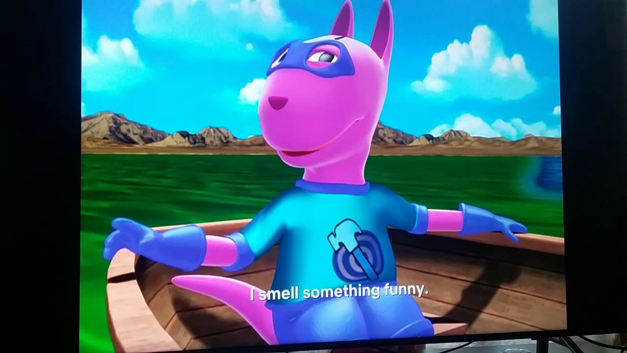 Backyardigans The Water Turns Gobbly Goo In Slow Motion Youtube