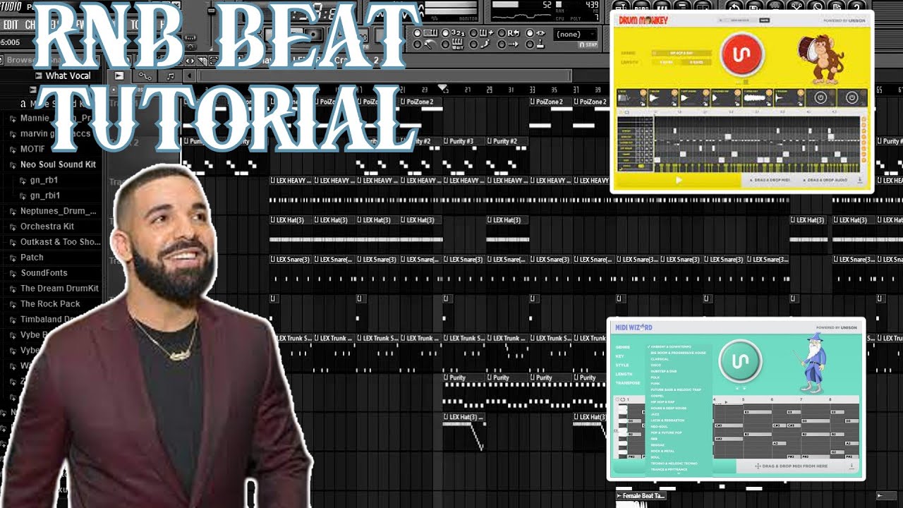 How To Make R B Beats From Scratch Drake Cubeatz Fl Studio Rnb
