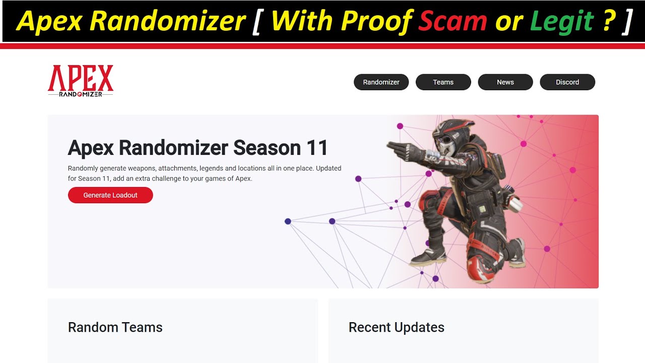Apex Randomizer With Proof Scam Or Legit Apexrandomizer Reveiws