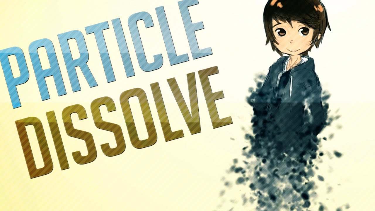 Create Particle Dissolve Using Trapcode Particular Youtube