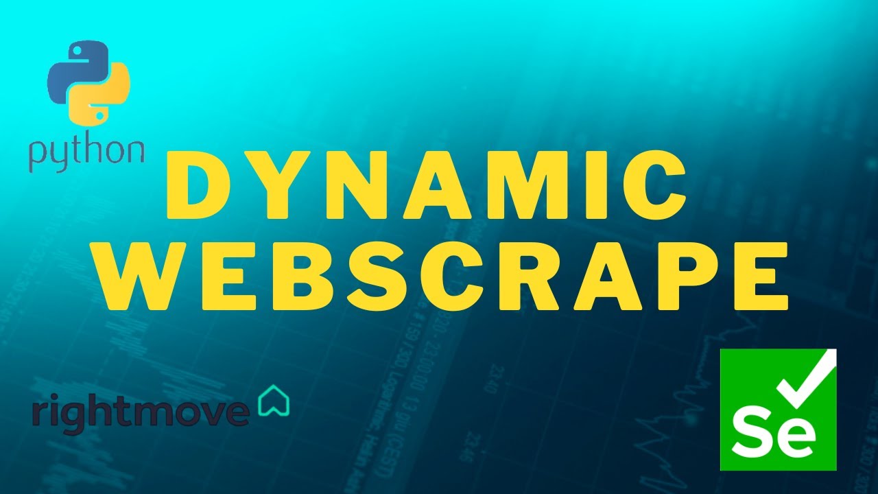 Dynamic Webscraping Python Tutorial Youtube