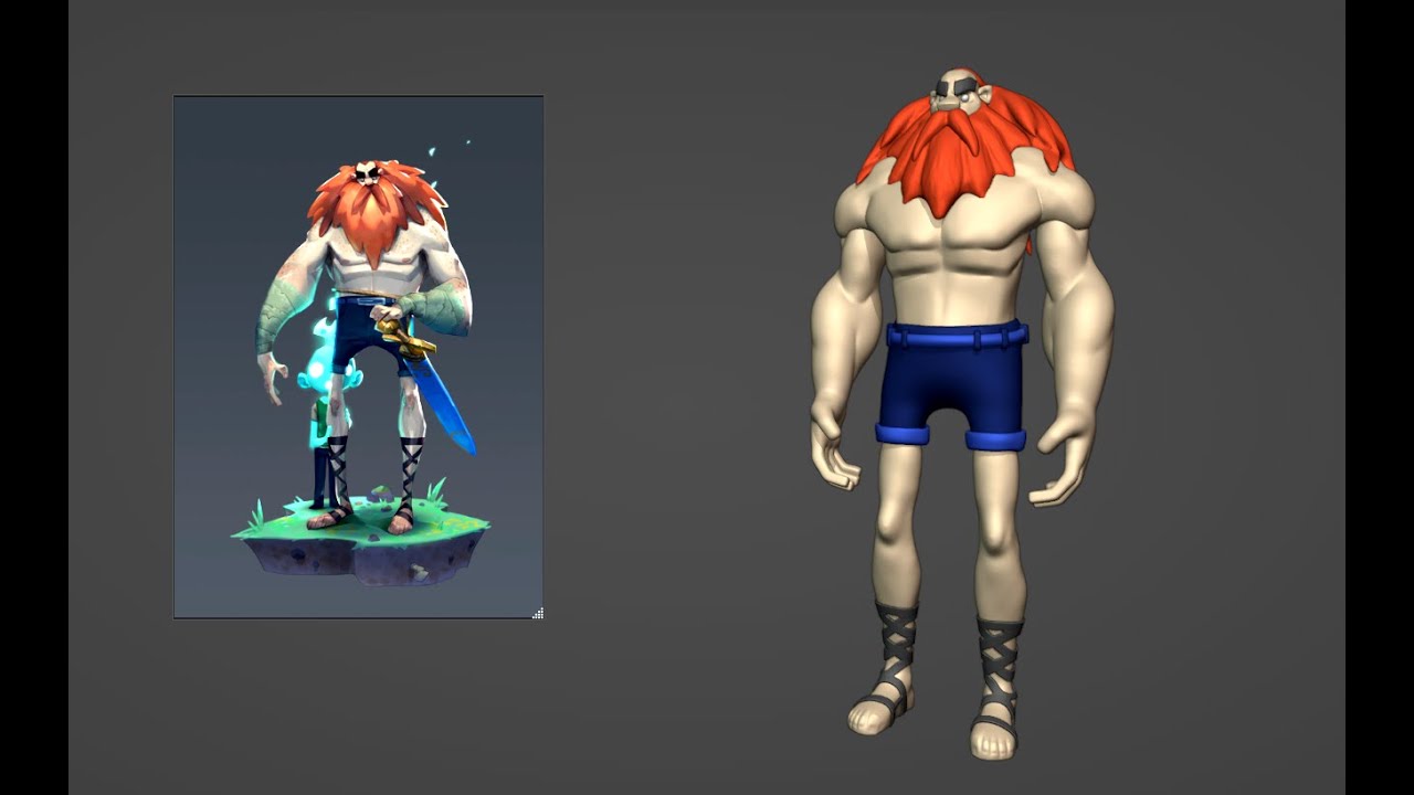 Timelapse 3d Character Blender Youtube