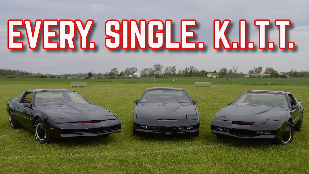 Every Single Kitt Car Used In Knight Rider How Many Trans Ams Did