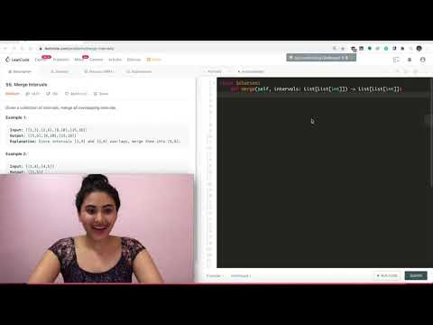 Merge Intervals Leetcode 56 Python Youtube