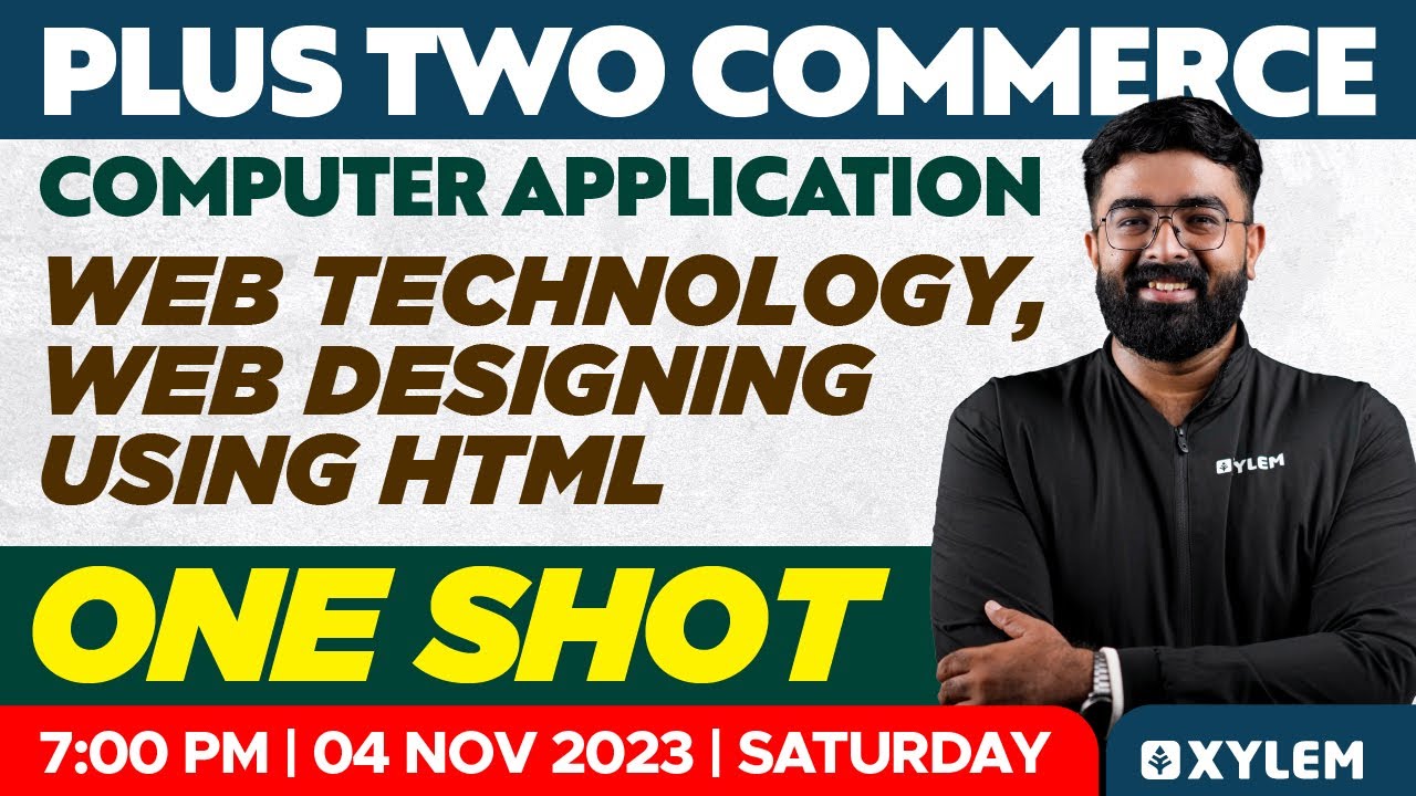 Plus Two Computer Application Web Technology Web Designing Using