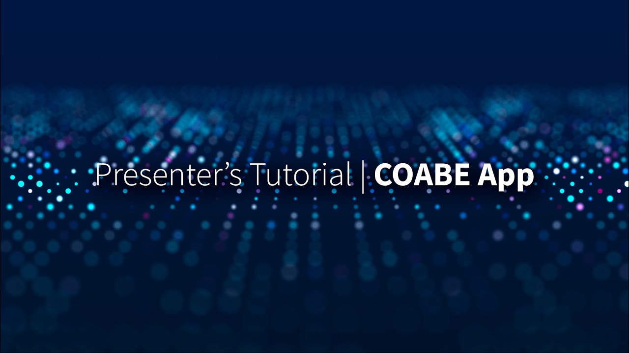 Presenter Tutorial Youtube