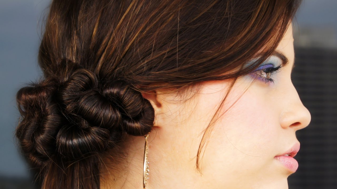 Peinado Elegante Ràpido Y Fàcil Youtube