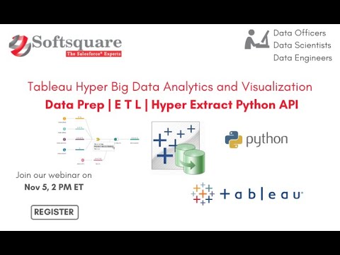 Tableau Big Data Hyper Data Prep Youtube