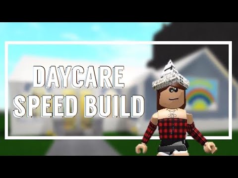 Daycare Speed Build In Bloxburg Youtube