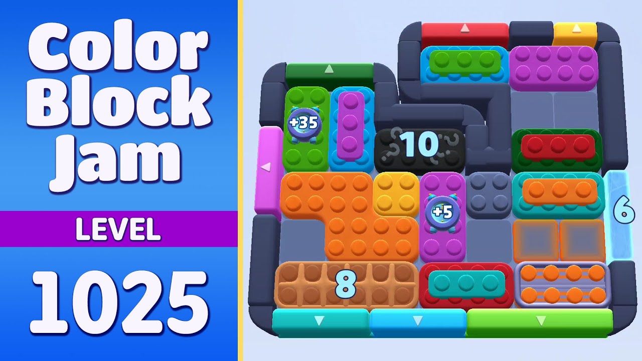 Color Block Jam Level 1025 1026 Every Puzzle Solved рџћї Youtube