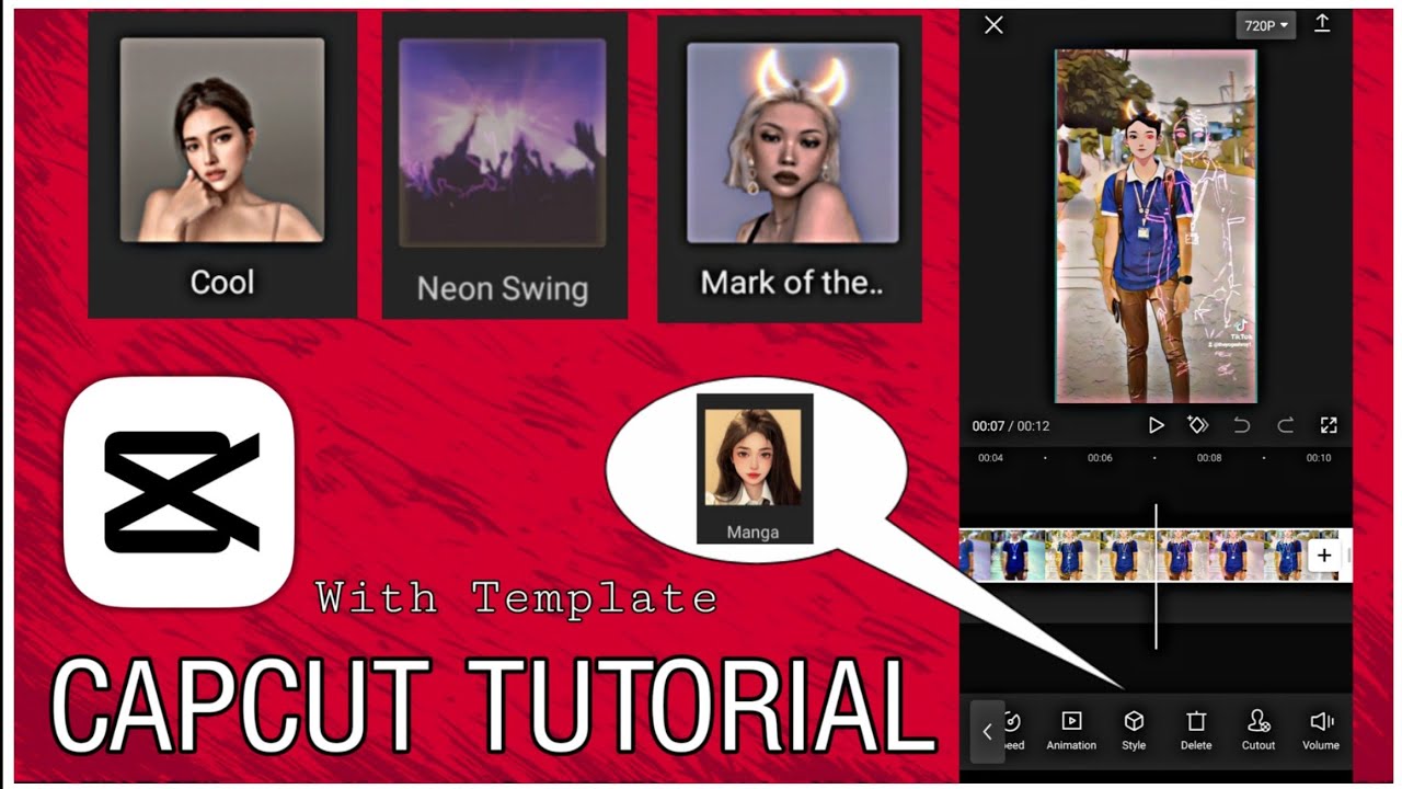 Capcut New Template Video Editing Tutorial How To Use Template In