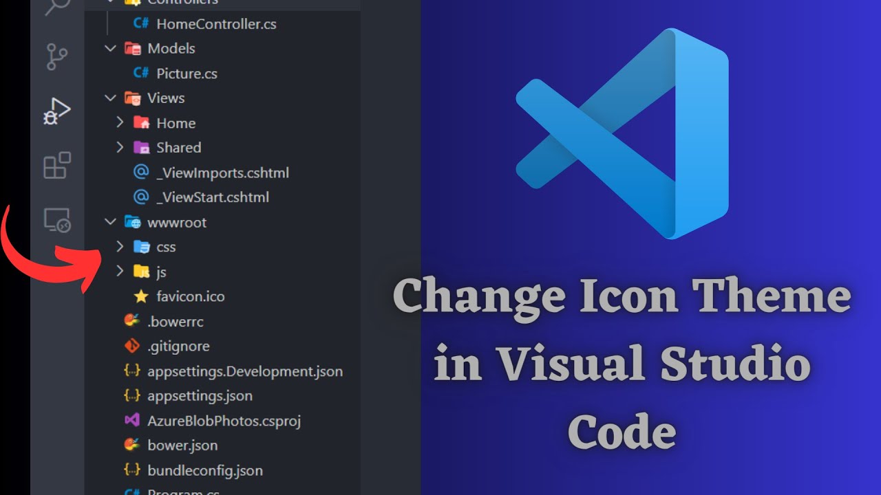 Change The Icon Theme In Visual Studio Code Easy Steps Youtube