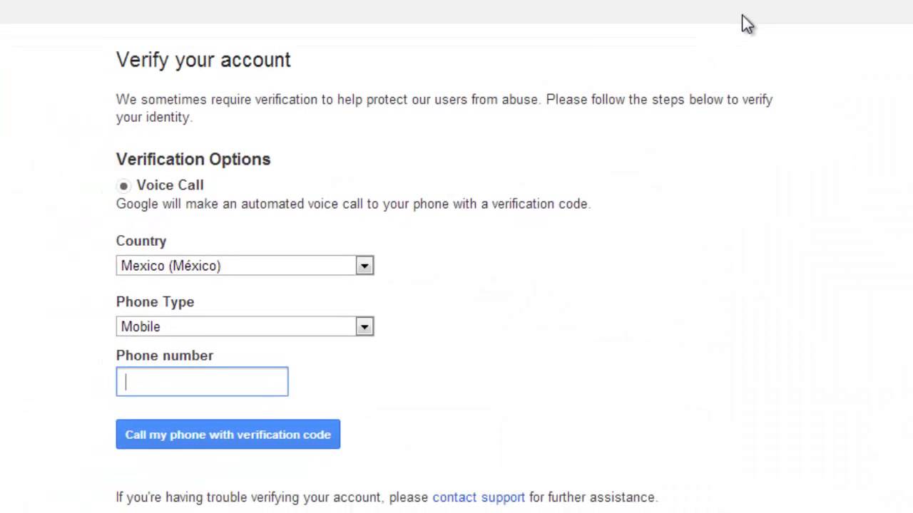 How To Verify Youtube Account With Mobile Phone Youtube