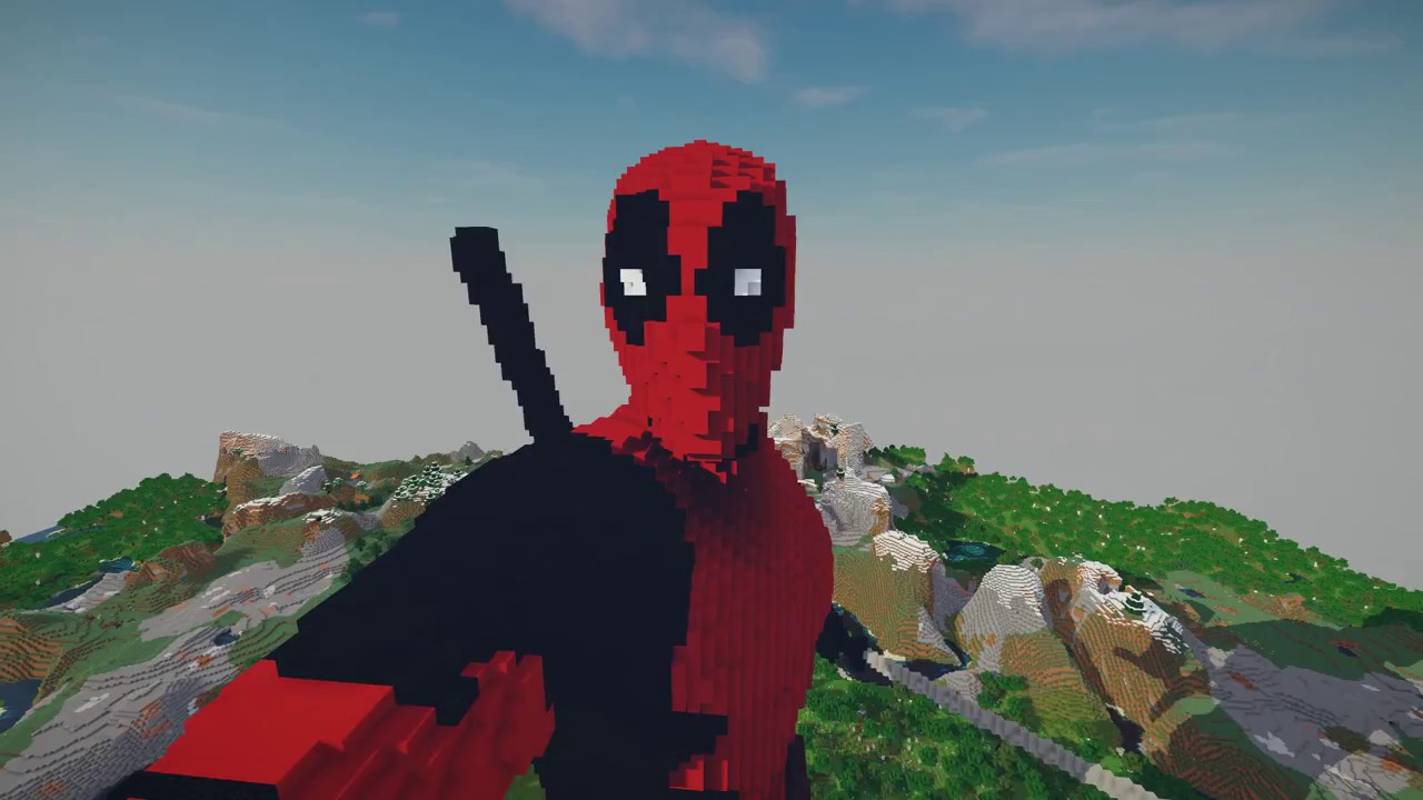 Minecraft Deadpool Build Youtube