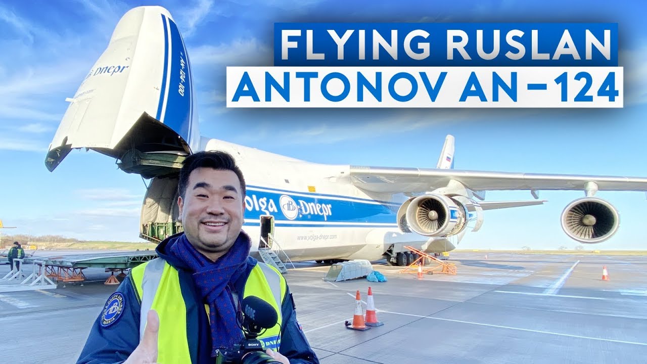 Incredible Flight On Antonov An 124 Cargo Transporter Youtube
