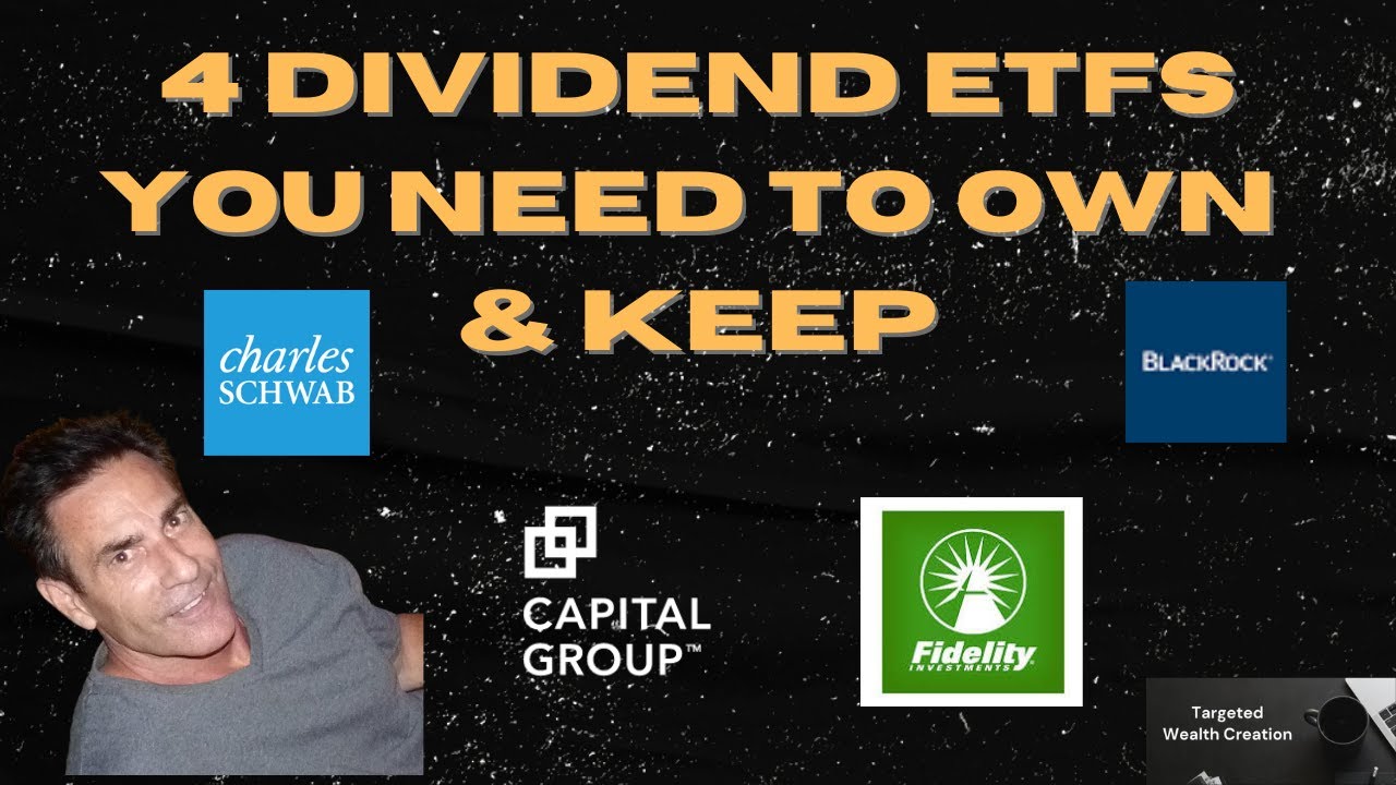 4 Dividend Etfs You Need To Buy And Hold Youtube