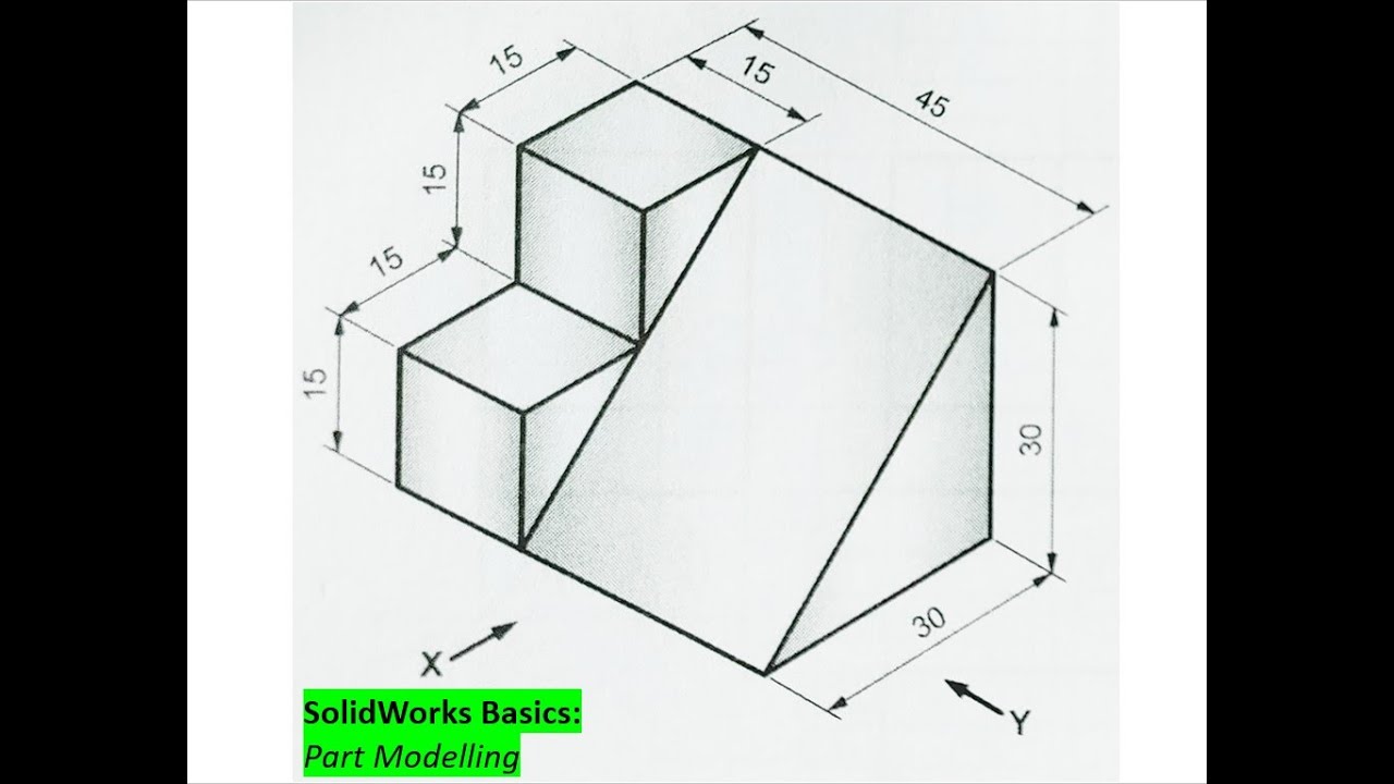 Solidworks Basics Part Modeling Youtube