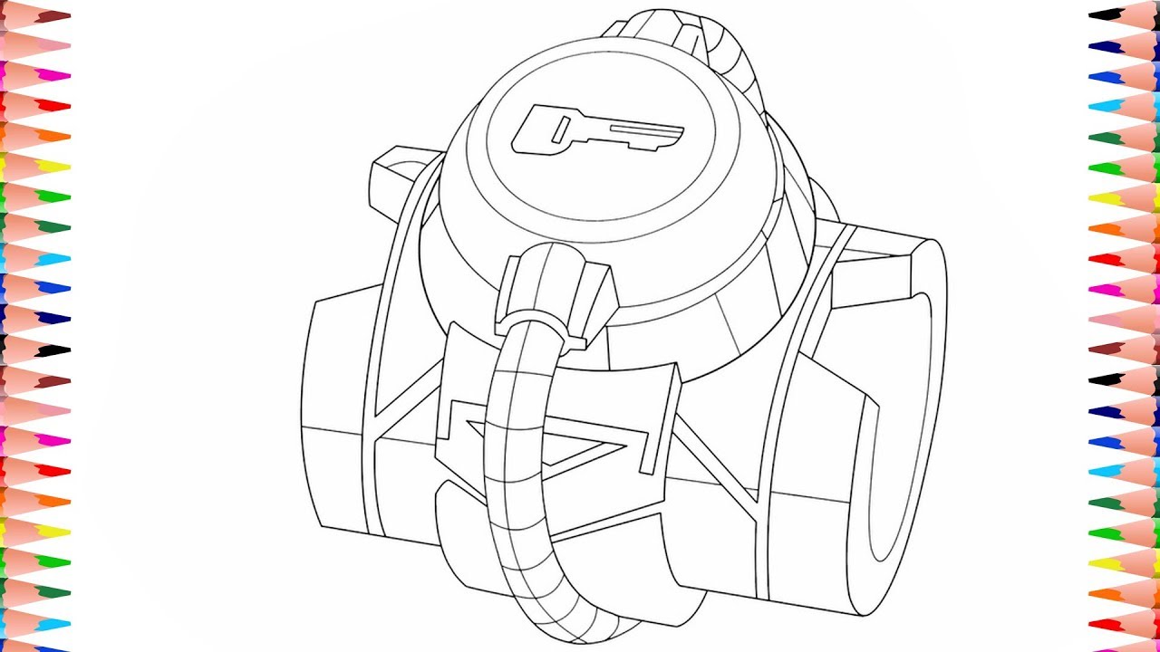 Ben 10 Omnitrix Coloring Pages