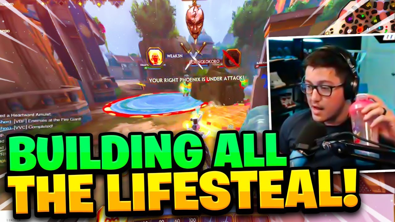 This Full Lifesteal Build Is Crazy Youtube