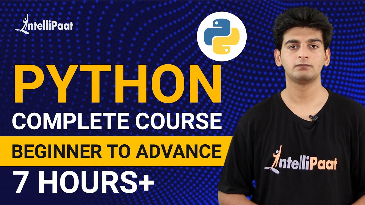 Python Tutorial Python Tutorial For Beginners Intellipaat Youtube