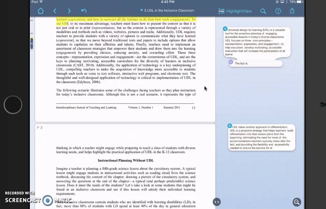 Liquidtext App Tutorial Youtube