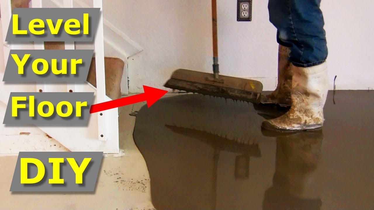 Self Leveling Cement Basement Floor Openbasement