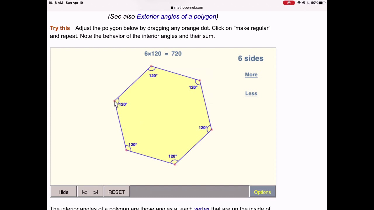 Tutorial Using Mathopenref Youtube