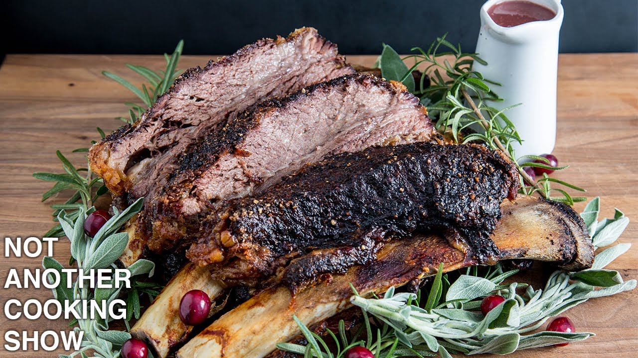 Short Rib Roast Beast Youtube