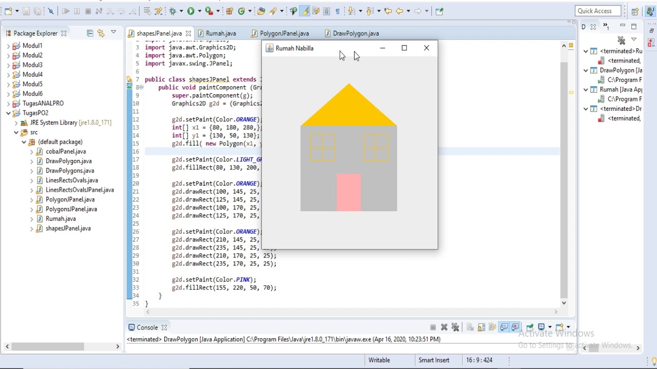 Graphics 2d In Java Programming Youtube