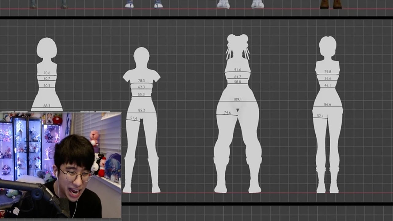 Zzz Female Character Measurements Review Youtube