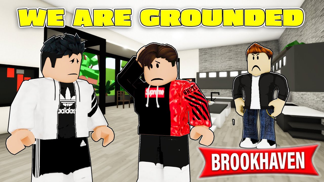 Grounded For Nothing Brookhaven Rp Roblox Youtube