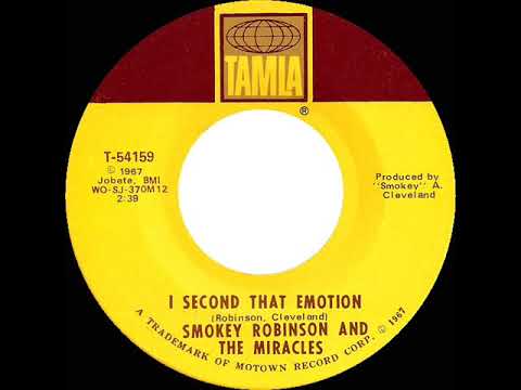 1967 Hits Archive I Second That Emotion Smokey Robinson And The