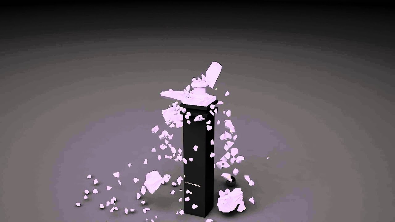 Sculpture Breaking 3ds Max Mass Fx Animation Youtube