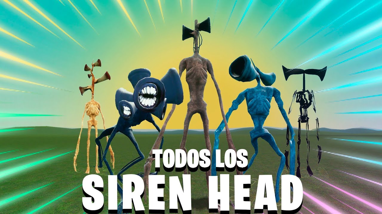Top Siren Head Familia De Monstruos Todos Los Siren Y Sus