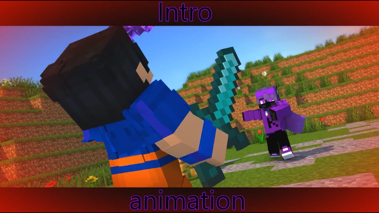Intro Minecraft Animation Mine Imator Youtube