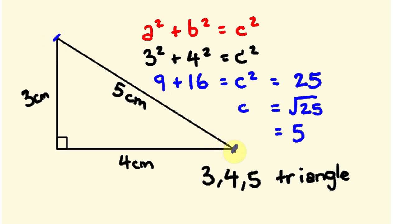 What Are 3 4 5 Triangles At Jaclyn Glenn Blog