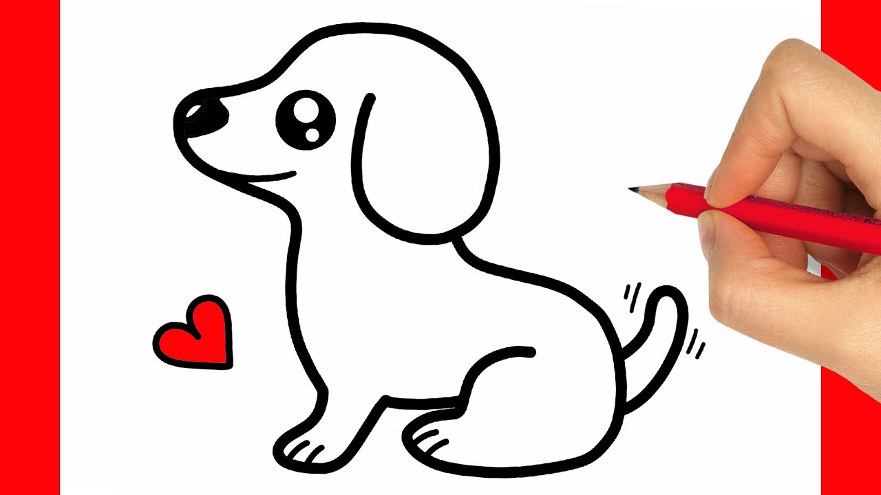 Disegno Semplice Di Cane Un Disegno A Tratteggio Continuo Dell Icona