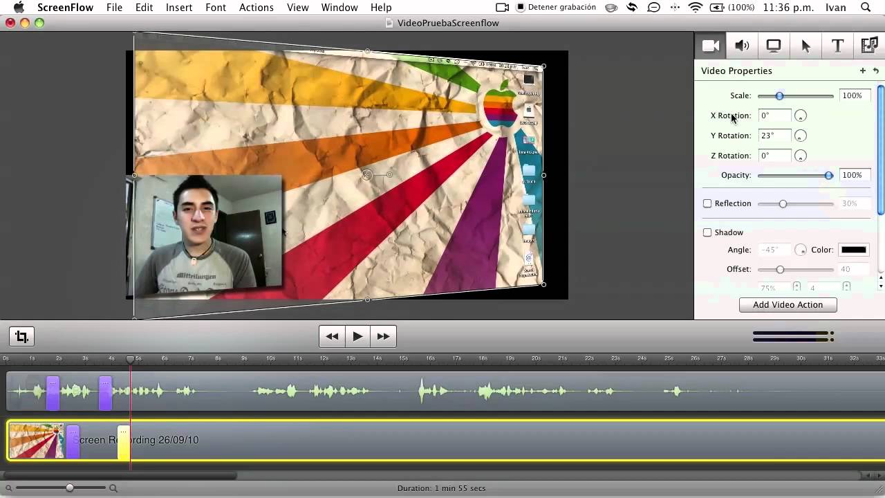 Tutorial Screenflow Parte 1 Youtube