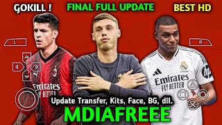 Efootball Pes 2024 Ppsspp Full Final Update Kits 2025 Camera Ps5 Hd ...