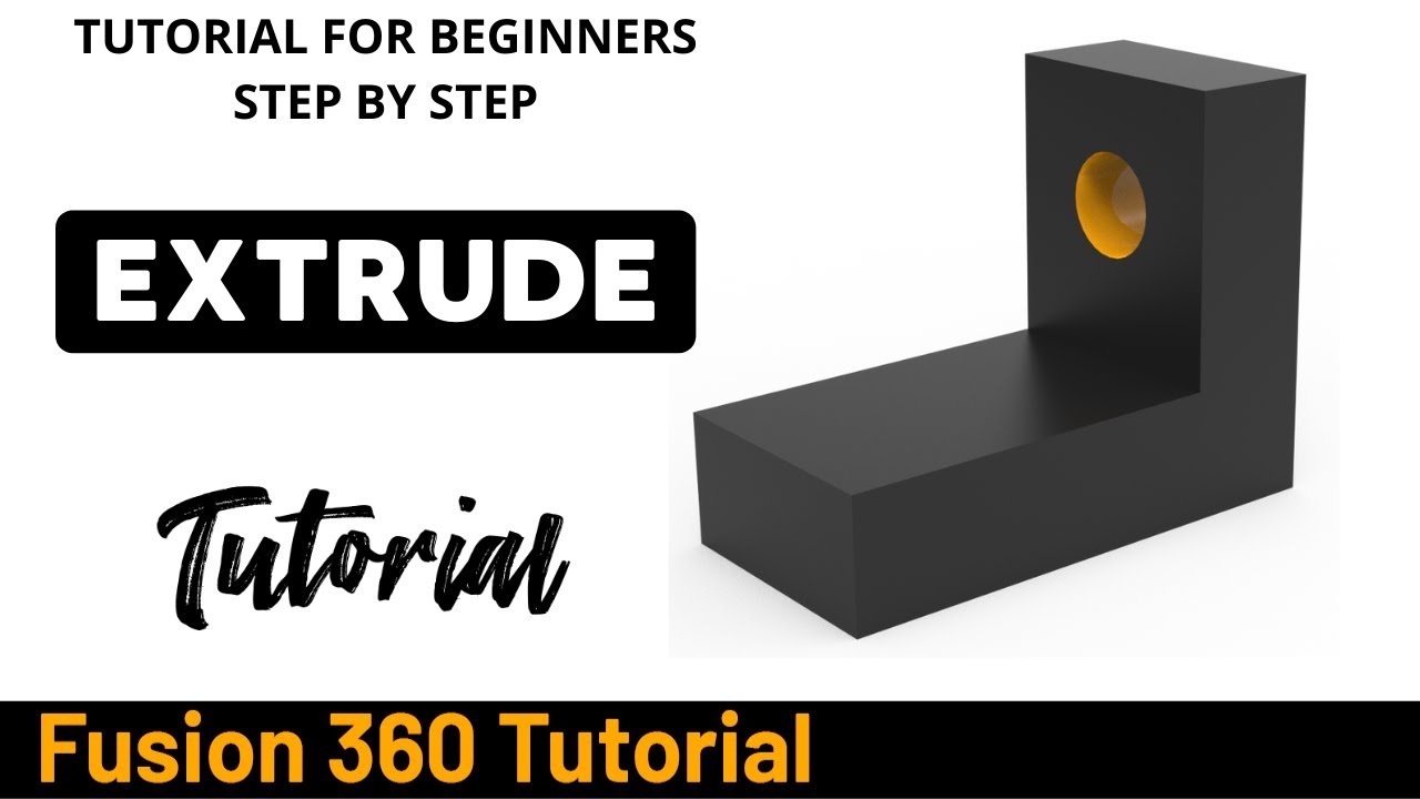 Fusion 360 Tutorial Exercise 1 Youtube