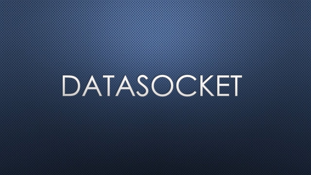 Labwindows Cvi Datasocket Tutorial Youtube