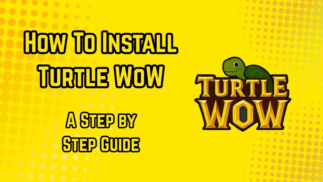 How To Install Turtle Wow Youtube